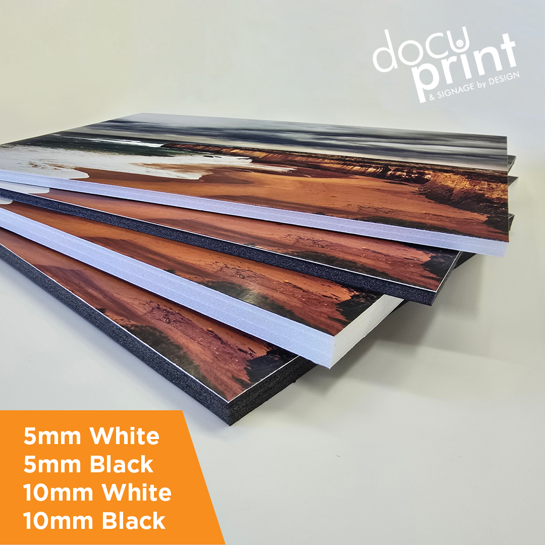 Poster Printing Perth – Foamboard Mounted Posters | Docuprint WA